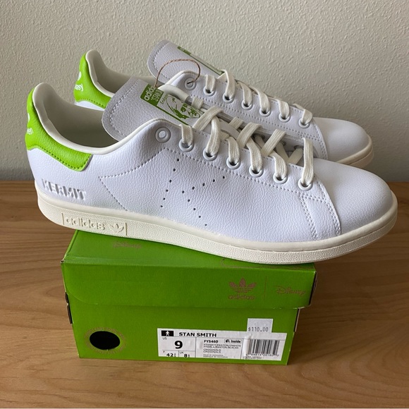 adidas | Shoes | Adidas Stan Smith X Kermit The Muppets Size 9 | Poshmark